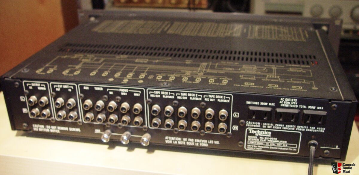 Technics SU-9070 Pro Series Preamp Photo #1253000 - US Audio Mart