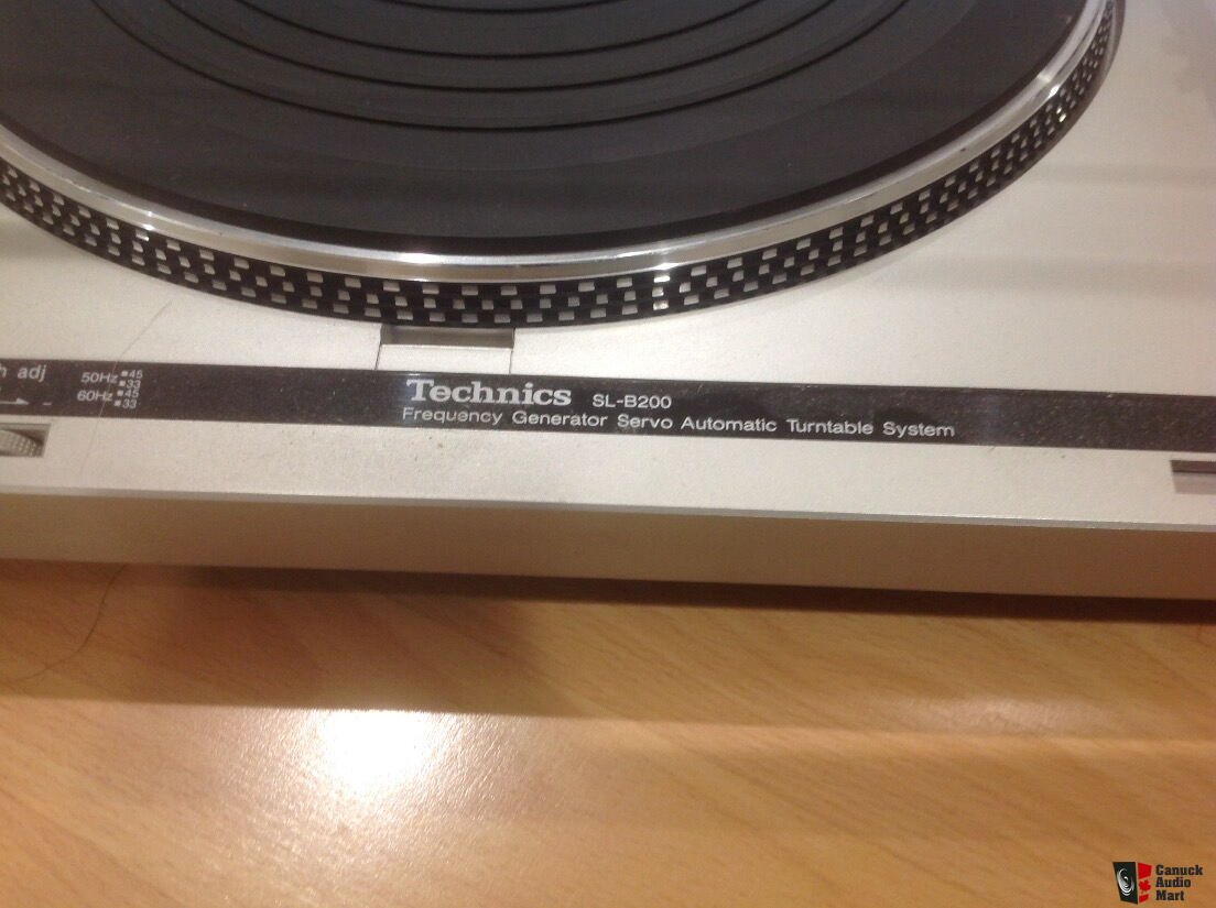 Technics turntable SL-B200 Photo #1256763 - US Audio Mart