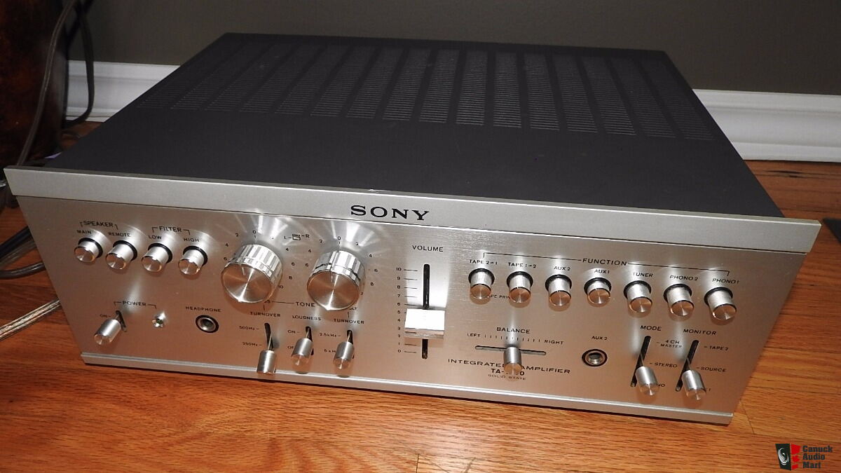 Cleaned Serviced 1975 SONY TA-1150 Integrated Stereo Solid State Amp ...