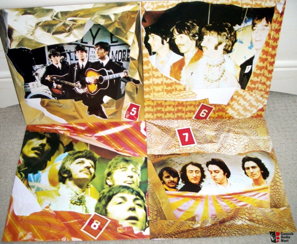 THE BEATLES BOX 8 LP box set in excellent condition U.K. Import Photo ...