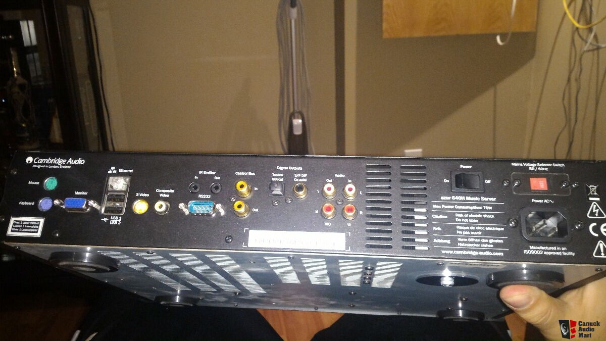 Cambridge Audio Azur 640H Music Server / CD Player Photo #1257842 - US ...