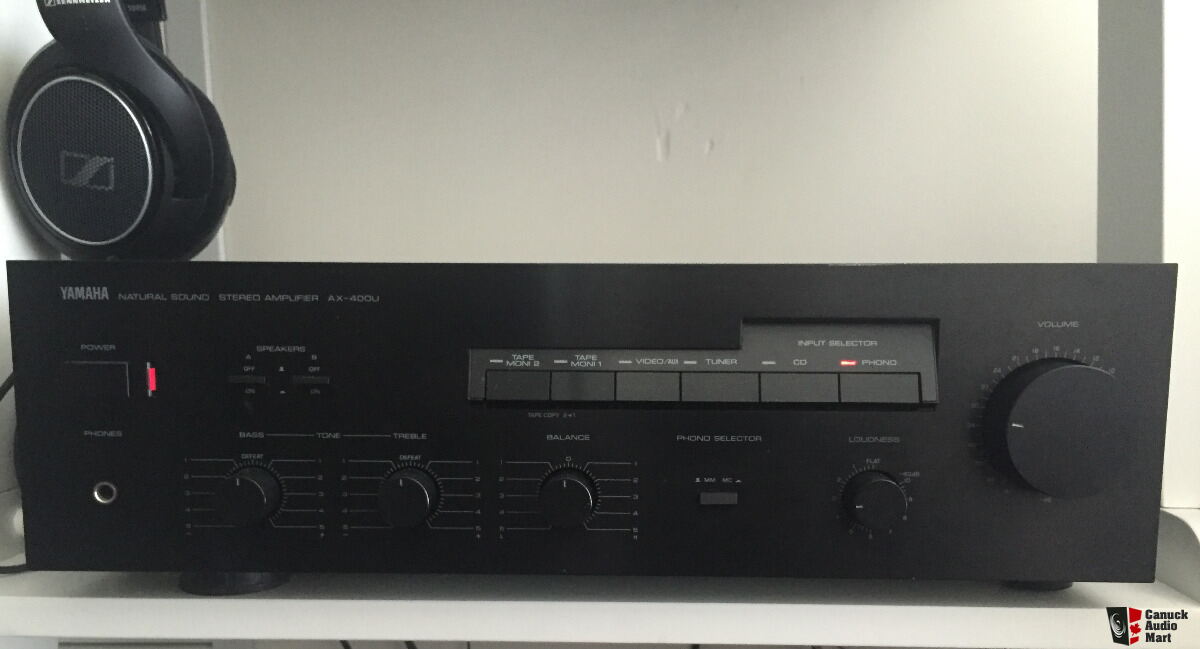 Yamaha AX-400 Integrated Amplifier - 55wpc For Sale - Canuck Audio Mart