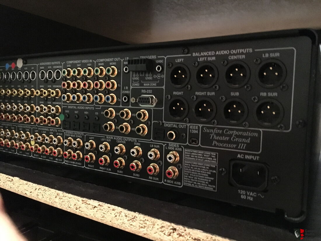 Sunfire Theater Grand III Surround Sound Processor - Carver Photo ...