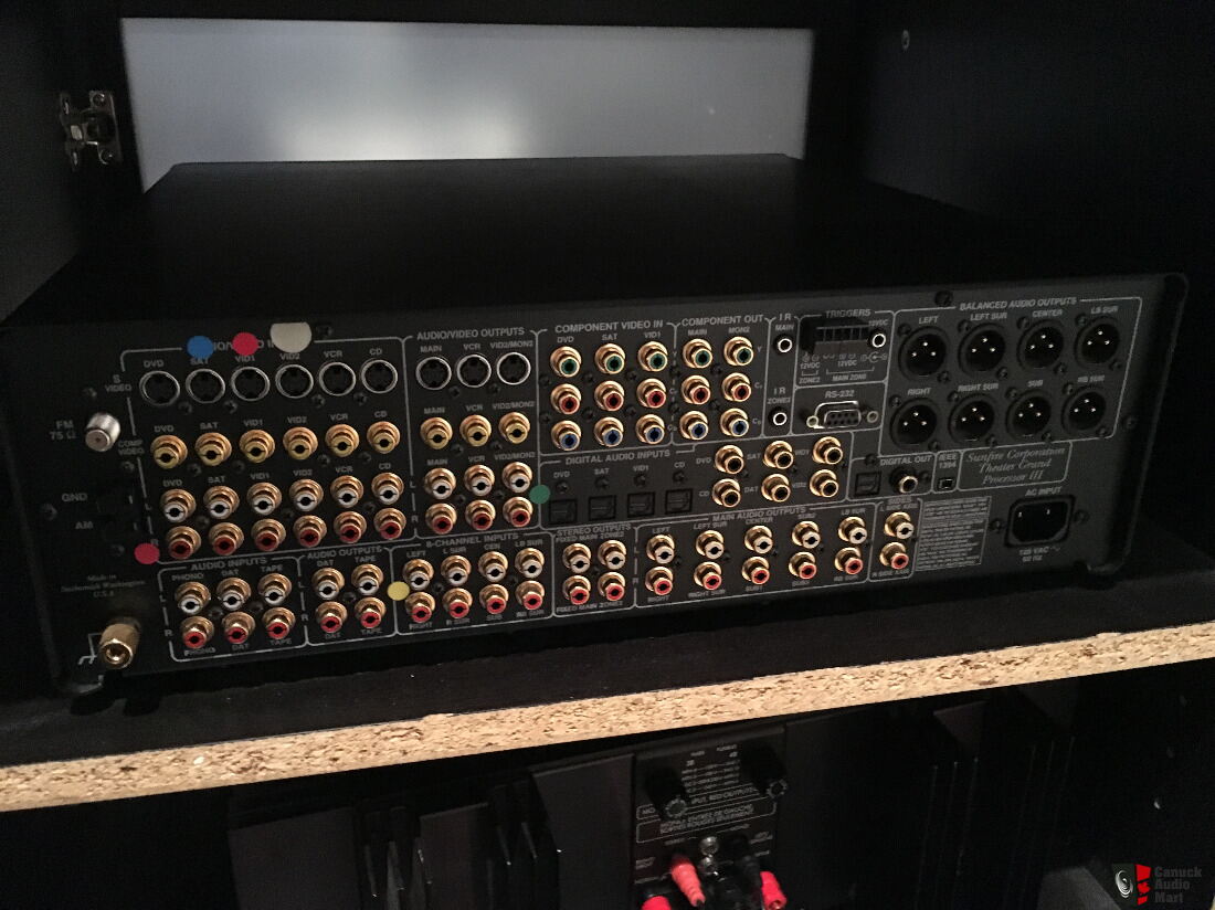 Sunfire Theater Grand III Surround Sound Processor - Carver Photo ...
