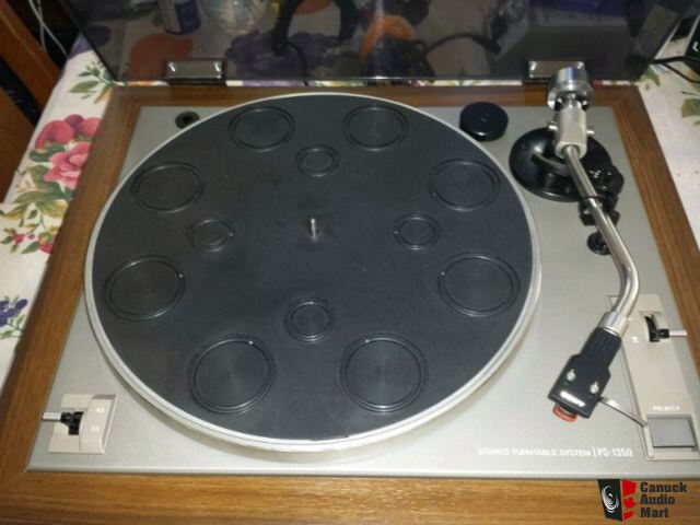 SONY PS-1350 BELT DRIVE AUTO-RETURN Vintage Turntable 1977 Photo ...