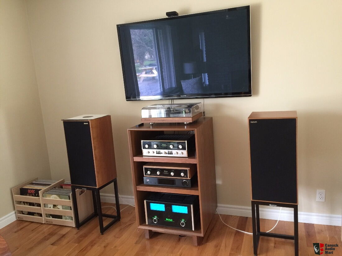 Custom Made Walnut Audio Cabinet Photo #1444244 - Canuck Audio Mart