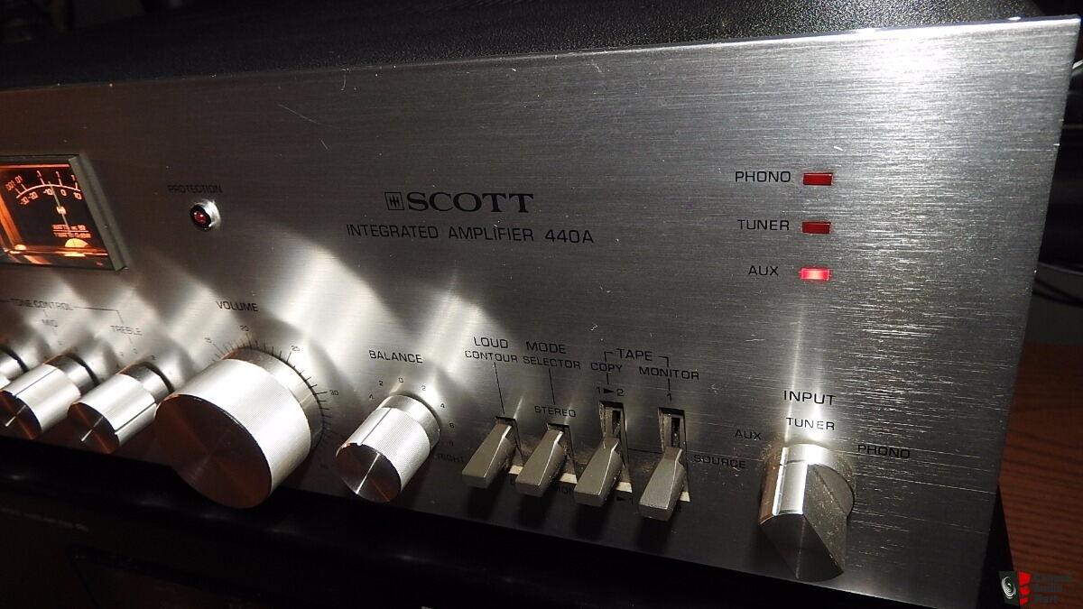 Scott integrated amplifier 440a john