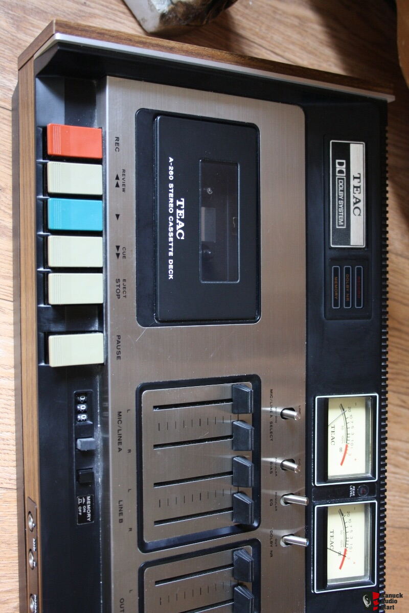 Teac A-260 Stereo Cassette Deck For Parts or Repair Photo #1274324 ...