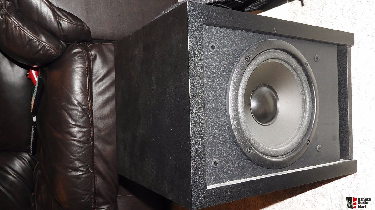 5.1 Polk Audio Speaker Set RM6750 5 speakers w/ 8in. powered sub sound ...