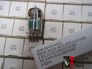 NIB JAN-Philips 6922 Low Noise Fantastic tube...only (1) tube left! For ...
