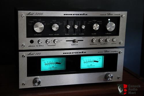 Marantz 140 Amp and 3200 Pre-Amp ( On Hold for Mike) Photo #1281822 ...