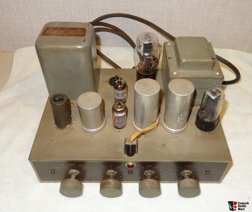 Stromberg Carlson AR415 6F6 10W push pull amplifier PAIR Photo #1288486 ...