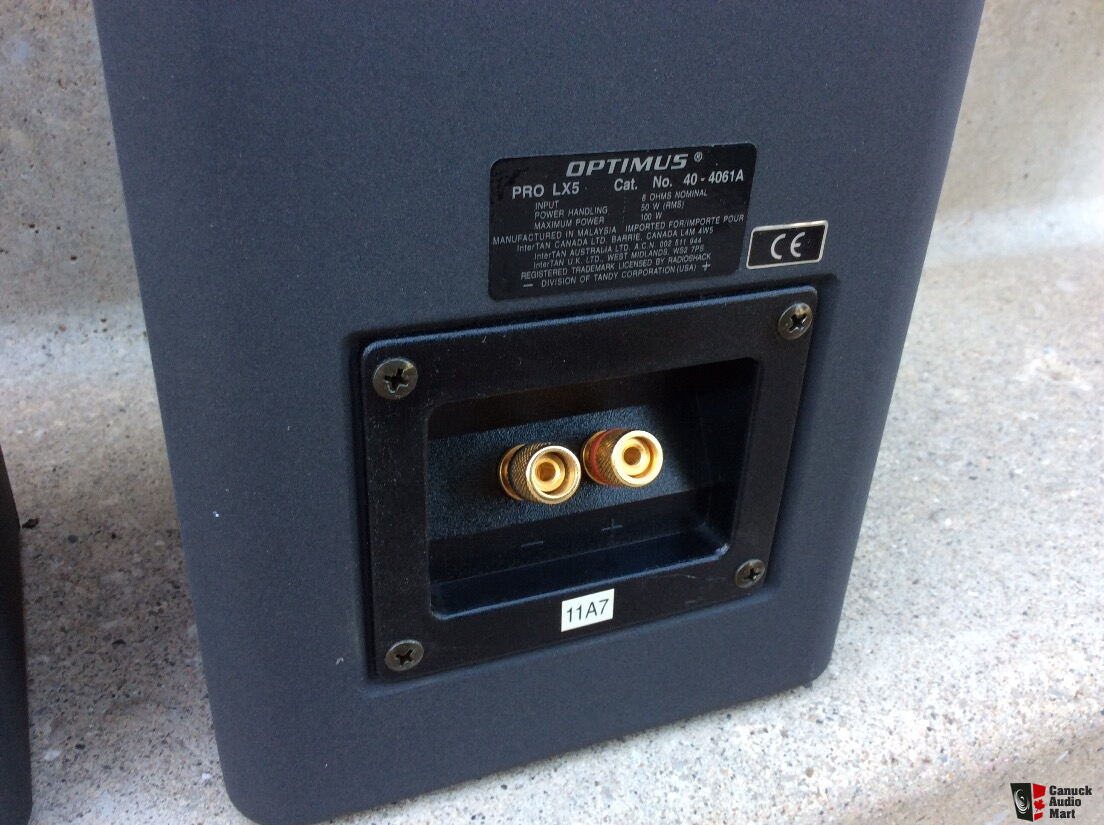 Optimus Pro LX5 speakers with Linaeum tweeters Photo #1289034 - US ...