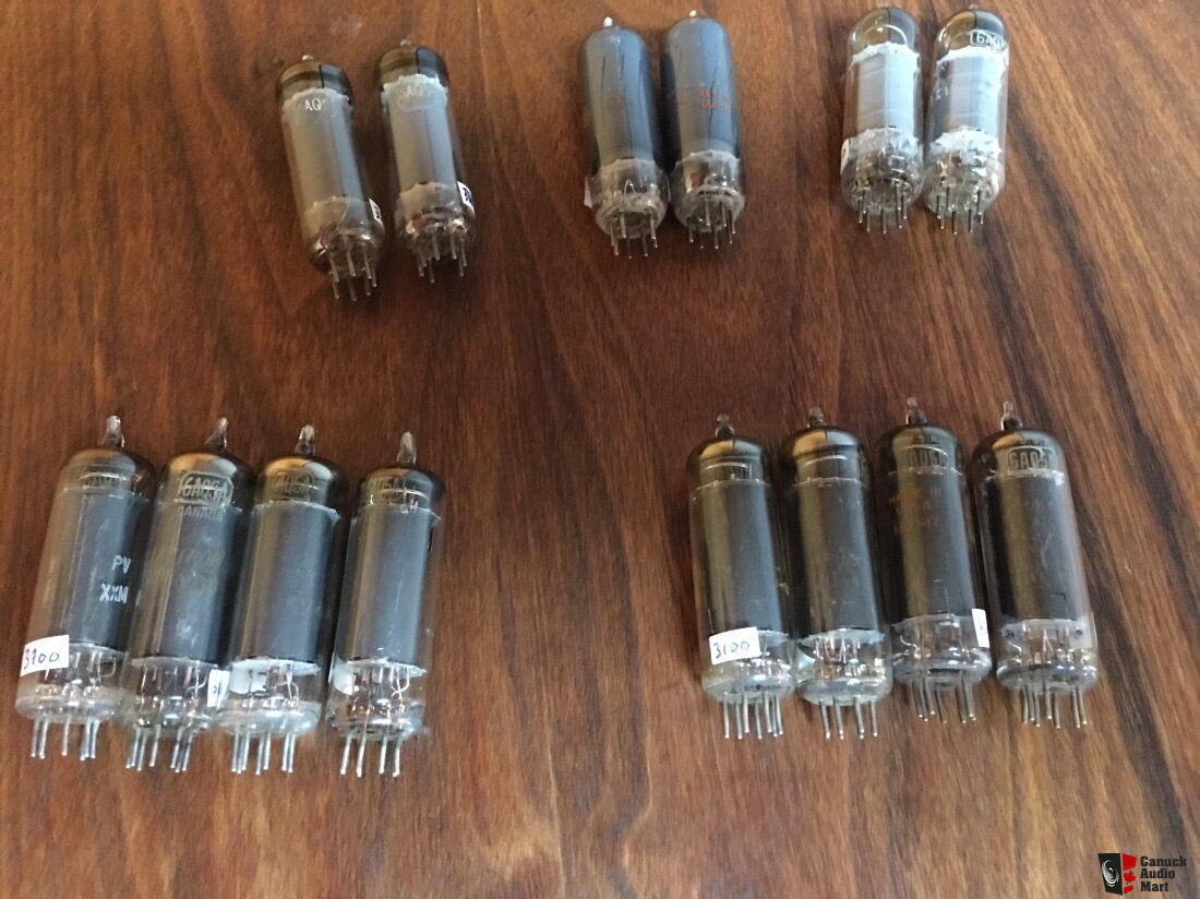 6AQ5 tubes ...3 pairs and 2 quads...$60 ****SOLD to Sam Photo #1292458 ...