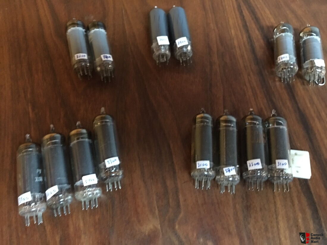 6AQ5 tubes ...3 pairs and 2 quads...$60 ****SOLD to Sam Photo #1292458 ...