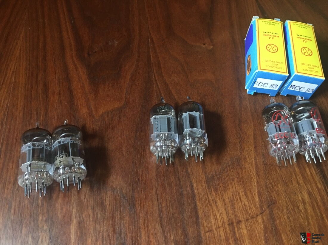 12ax7 / ECC83 Tubes -3 pairs total ***NOW SOLD TO BOB Tks For Sale - US ...