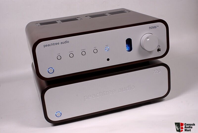Peachtree Nova Preamp & Peachtree 220 Power Amp - Rosewood Dealer Ad ...