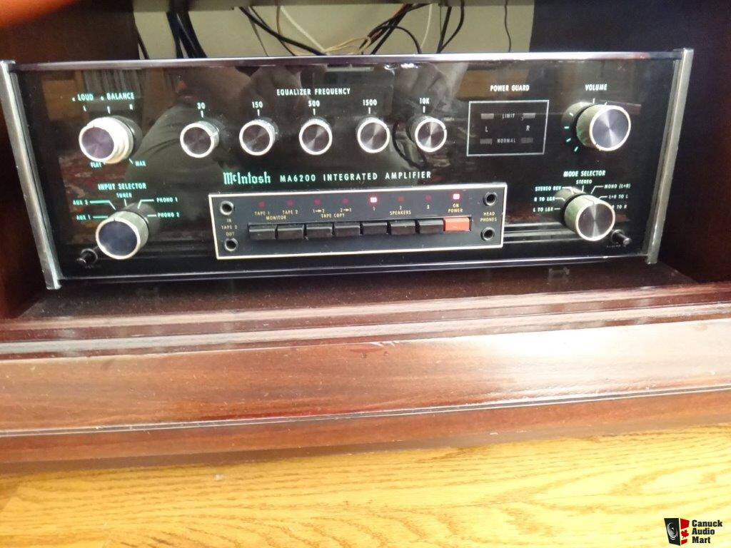 McIntosh MA6200 Integrated Amplifier Photo #1293464 - Canuck Audio Mart
