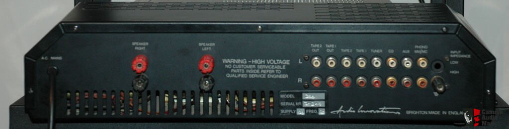 Audio Innovations 300 Class A Integrated Amplifier Photo #129999 ...
