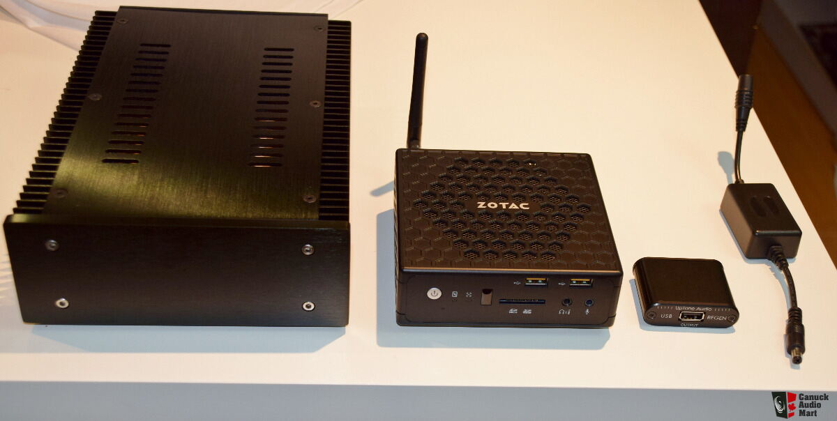 Audiophile music server: Fanless Audio PC with 500GB SSD and 8GB RAM ...