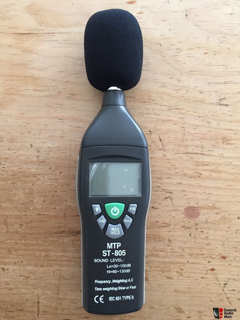 MTP ST-805 Sound Level Meter For Sale - Canuck Audio Mart
