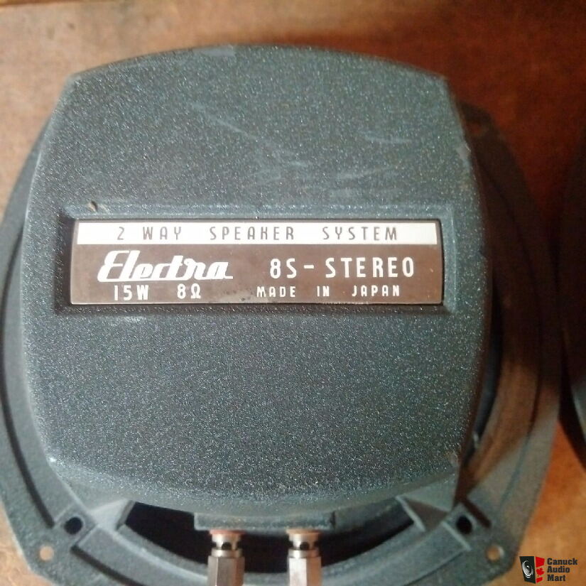 Electra Full Range Speakers Photo #1313008 - Canuck Audio Mart