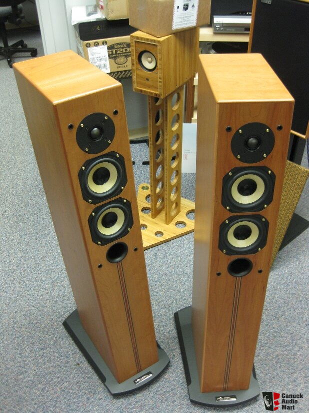 Angstrom Obbligato II loudspeakers and Angstrom Profondo subwoofer ...