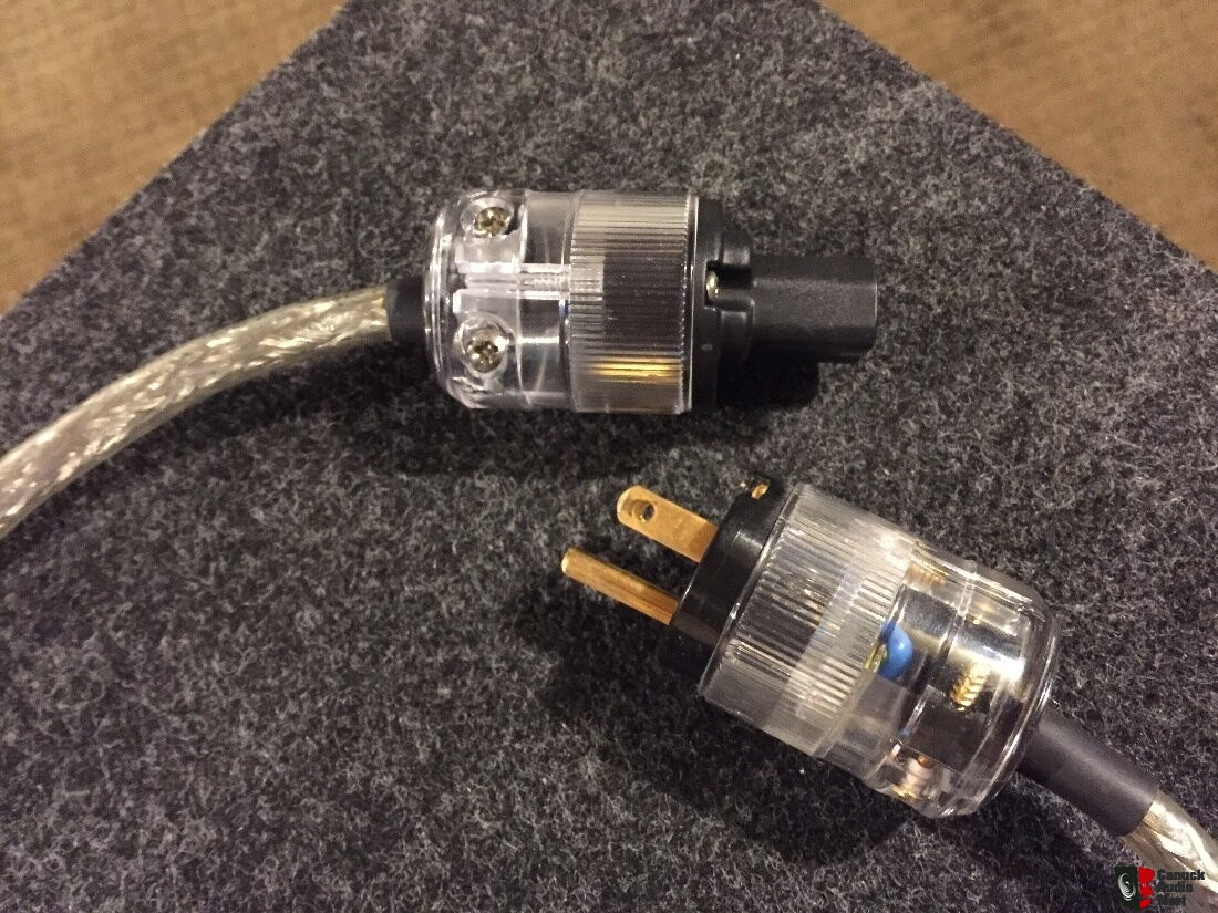 Custom Jack Bybee power cables Photo #1316474 - Canuck Audio Mart