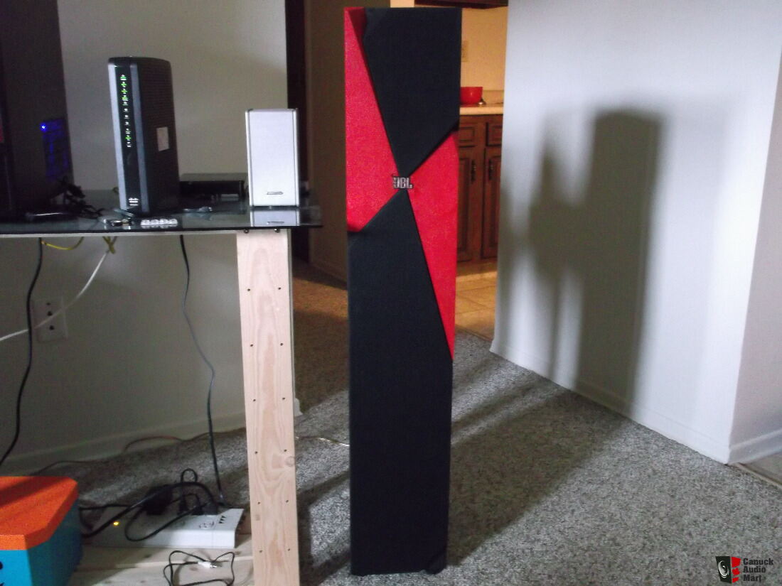 JBL Studio 190 Red Head customized extremely rare only $900/pr Photo ...