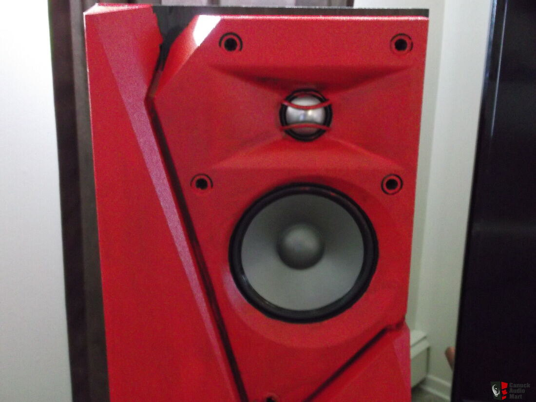 JBL Studio 190 Red Head customized extremely rare only $900/pr Photo ...