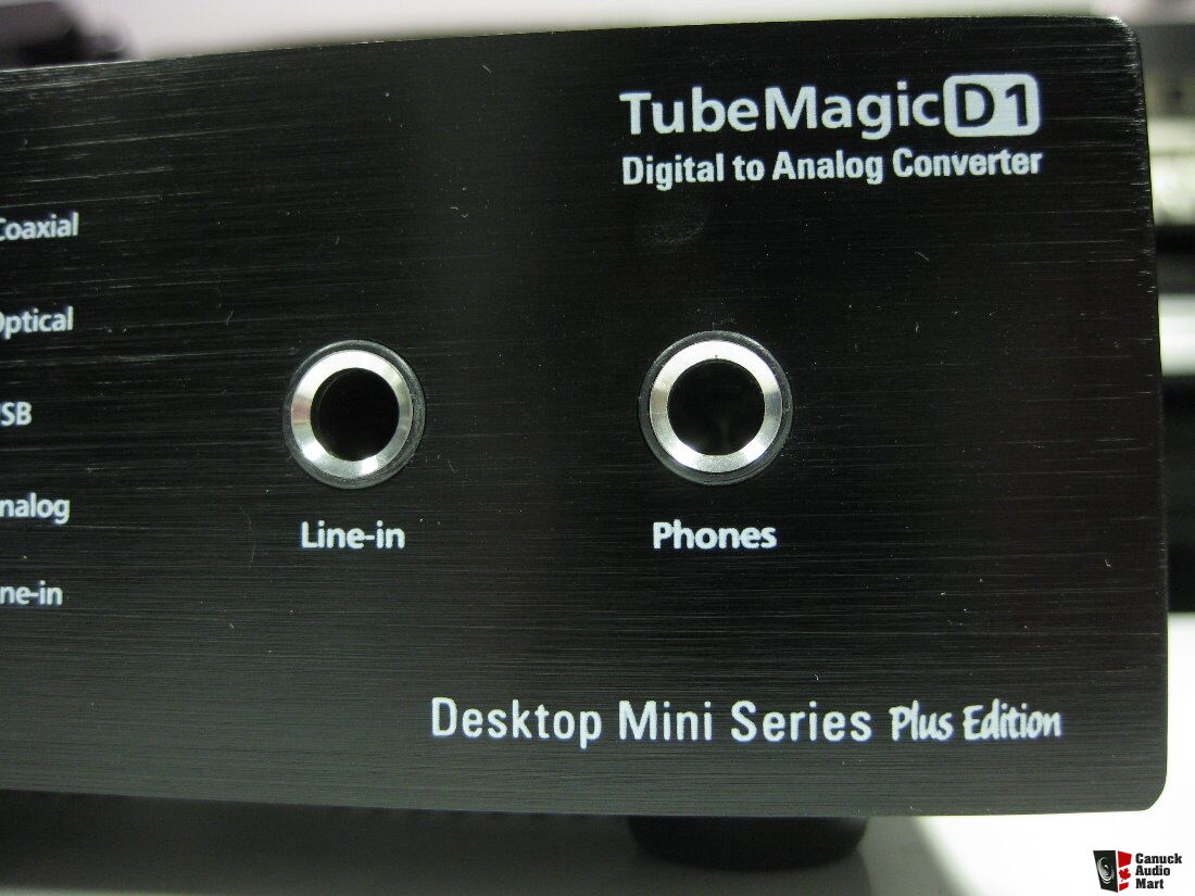 Maverick Audio TubeMagic D1 DAC and Headphone Amplifier Plus edition ...