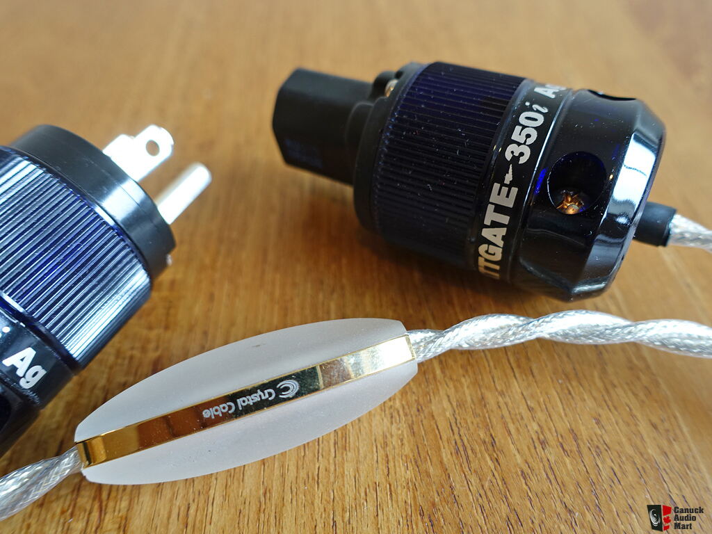 Crystal Cable DREAMLINE PLUS Power Cable ($6,750) + Wattgate Plugs ...
