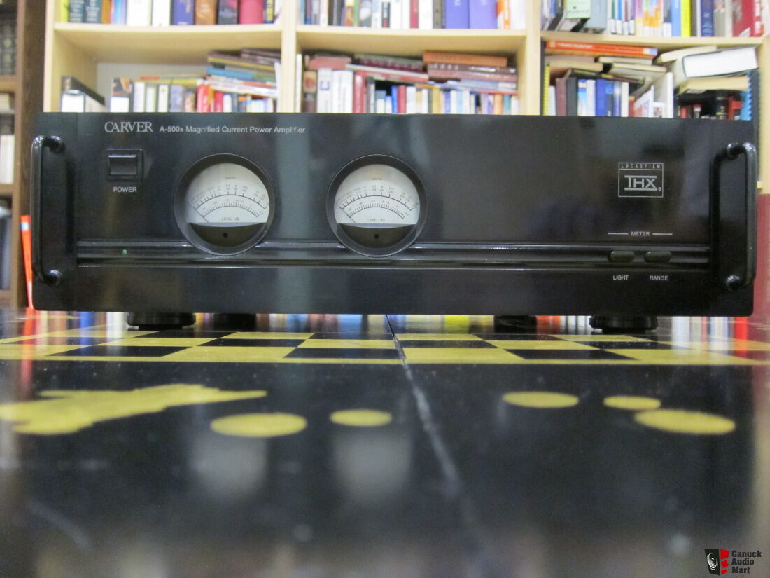 SALE PENDING TO DAVID: Carver A500X Magnified Current Power Amplifier ...