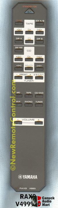 Yamaha ax596 remote control Photo #1329257 - Canuck Audio Mart