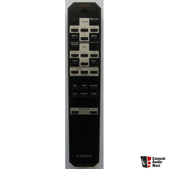 Yamaha ax596 remote control Photo #1329258 - Canuck Audio Mart