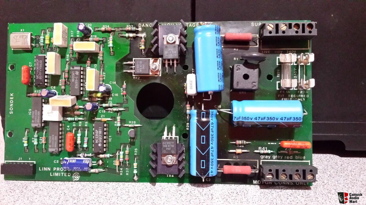 Rebuilt Valhalla Power Supply for Linn LP12 with 50 hz motor Photo ...