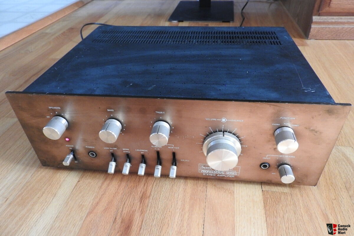 Sears professional series stereo powerful Amplifier model AM-4658 ...
