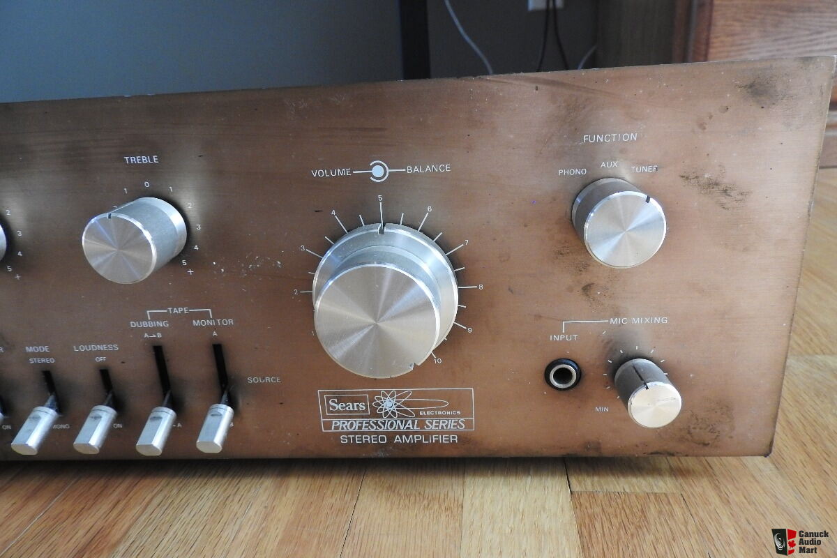 Sears professional series stereo powerful Amplifier model AM-4658 ...
