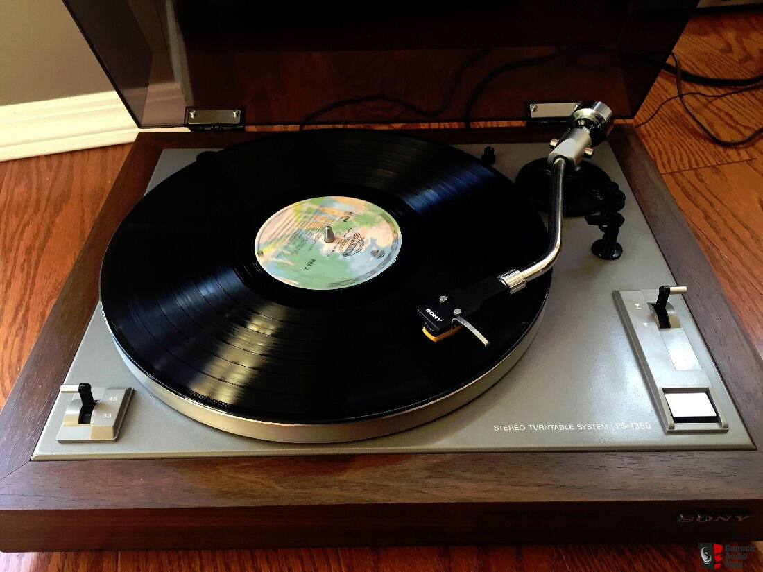 Sony Turntable Nice Wood PS-1350 Nice condition wood For Sale - Canuck ...