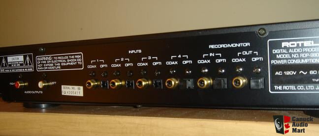 +Sale Pending to Wes +Rotel RDP-980 Digital Audio Processor Photo ...