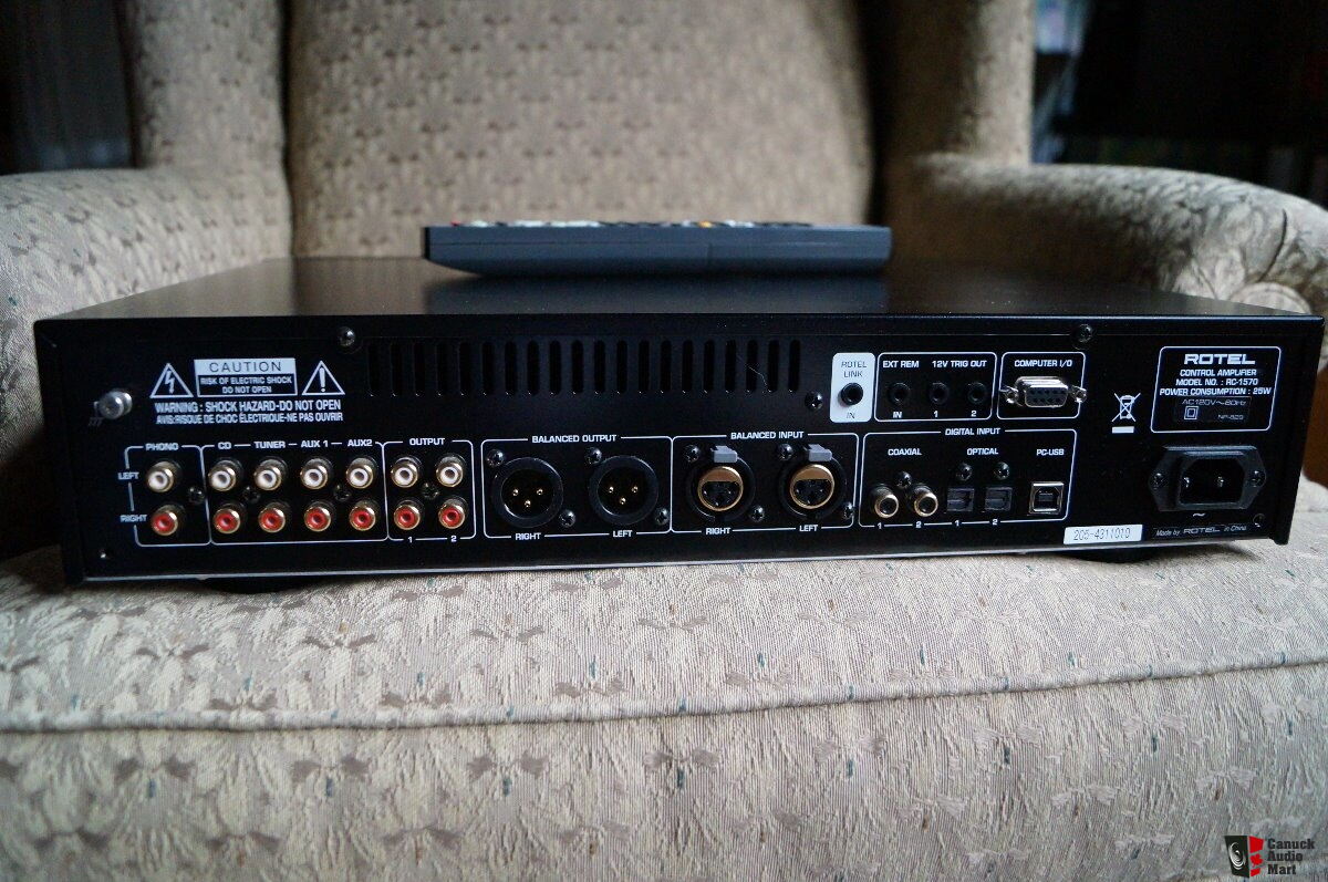 A Rotel RC 1570 preamp for sale Photo #1336356 - US Audio Mart