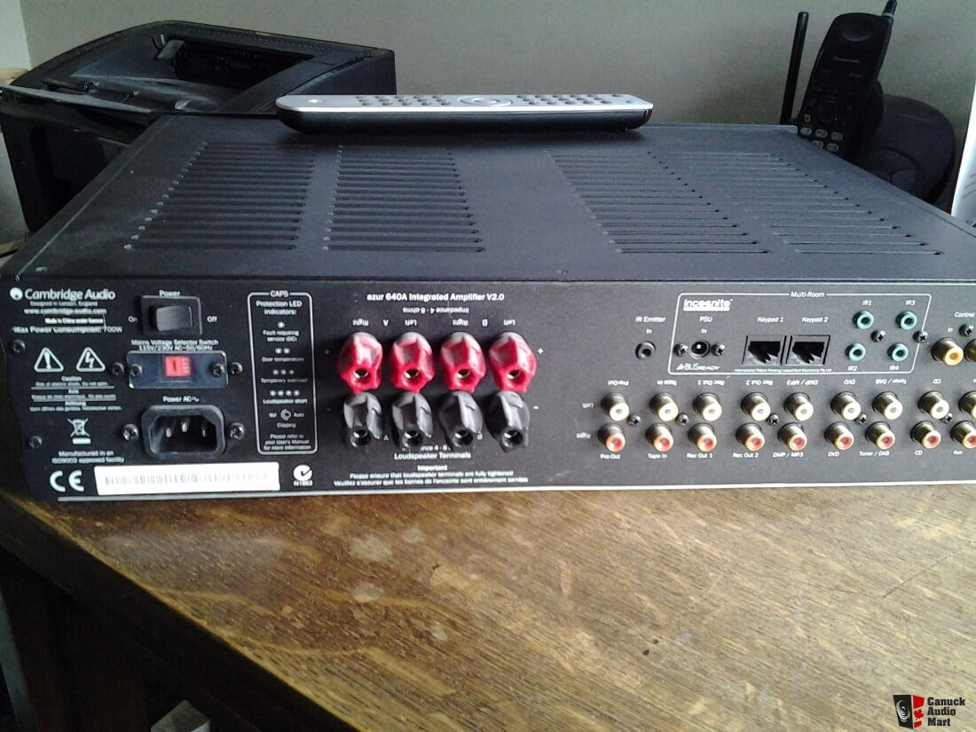 Cambridge Audio Azur 640 V2 Integrated Amplifier - excellent condition ...
