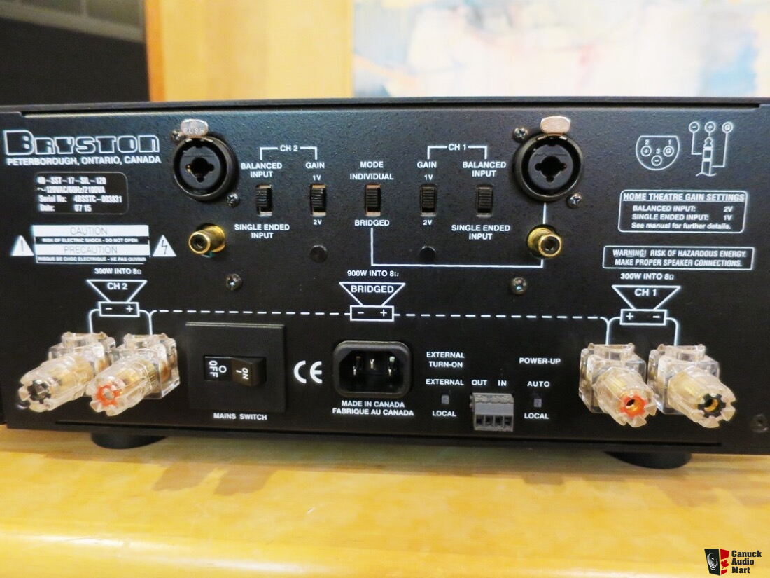 Bryston 4BSST Power Amplifier Photo #1343965 - Canuck Audio Mart