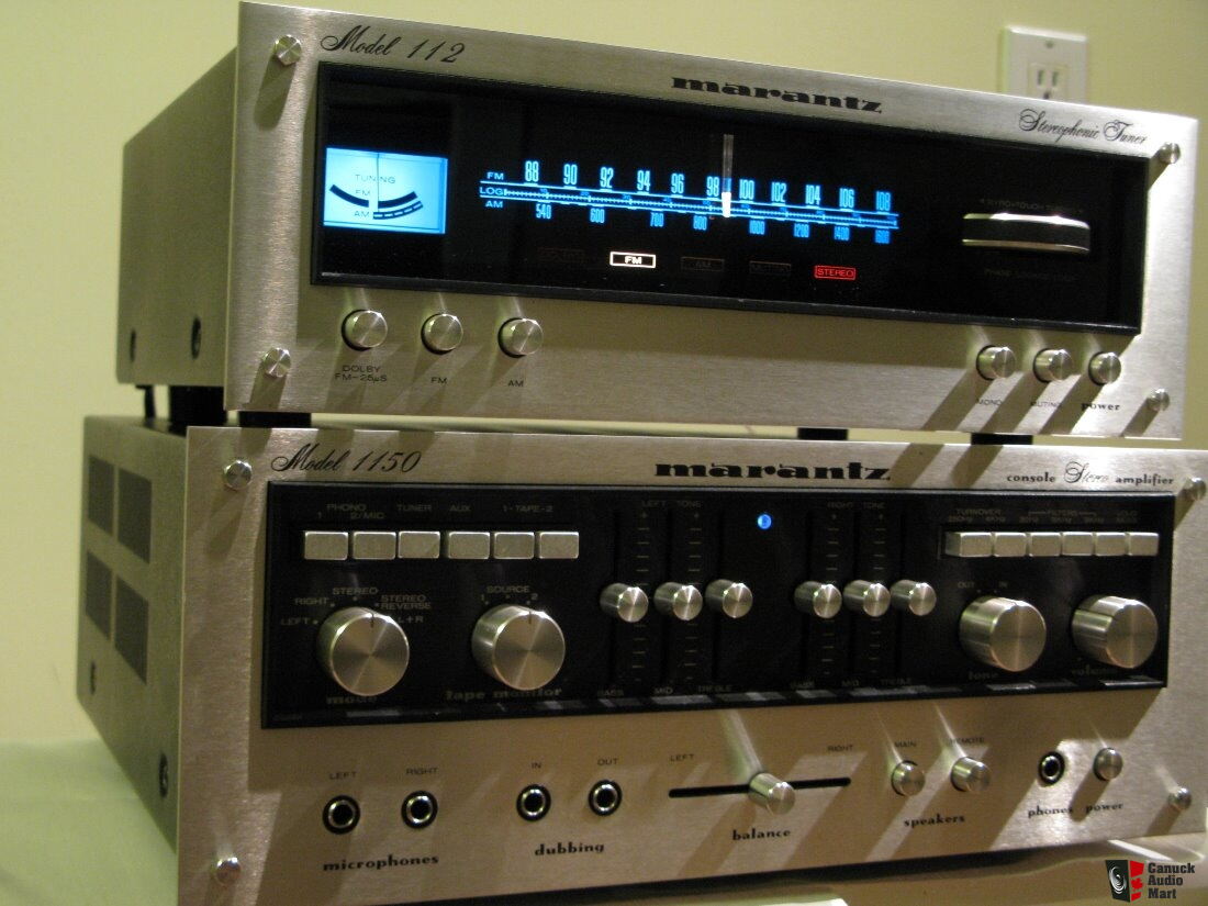 Marantz 112 tuner and 1150 Amplifier Photo #1662849 - Aussie Audio Mart