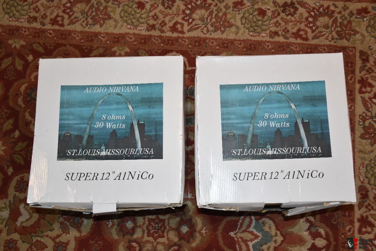 Audio Nirvana 12" AlNiCo Full Range Speakers For Sale - Canuck Audio Mart
