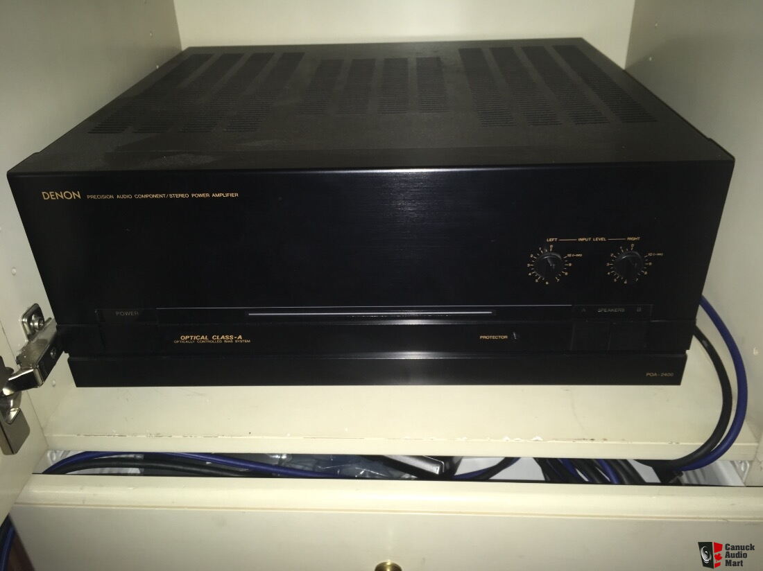 Denon POA 2400 upgraded Photo #1347389 - Canuck Audio Mart