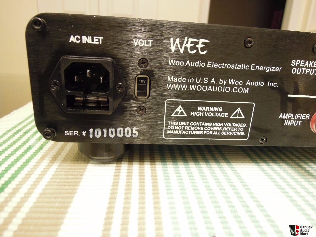 Woo Audio Wee - Dynamic to Electrostatic Headphone Converter Photo ...