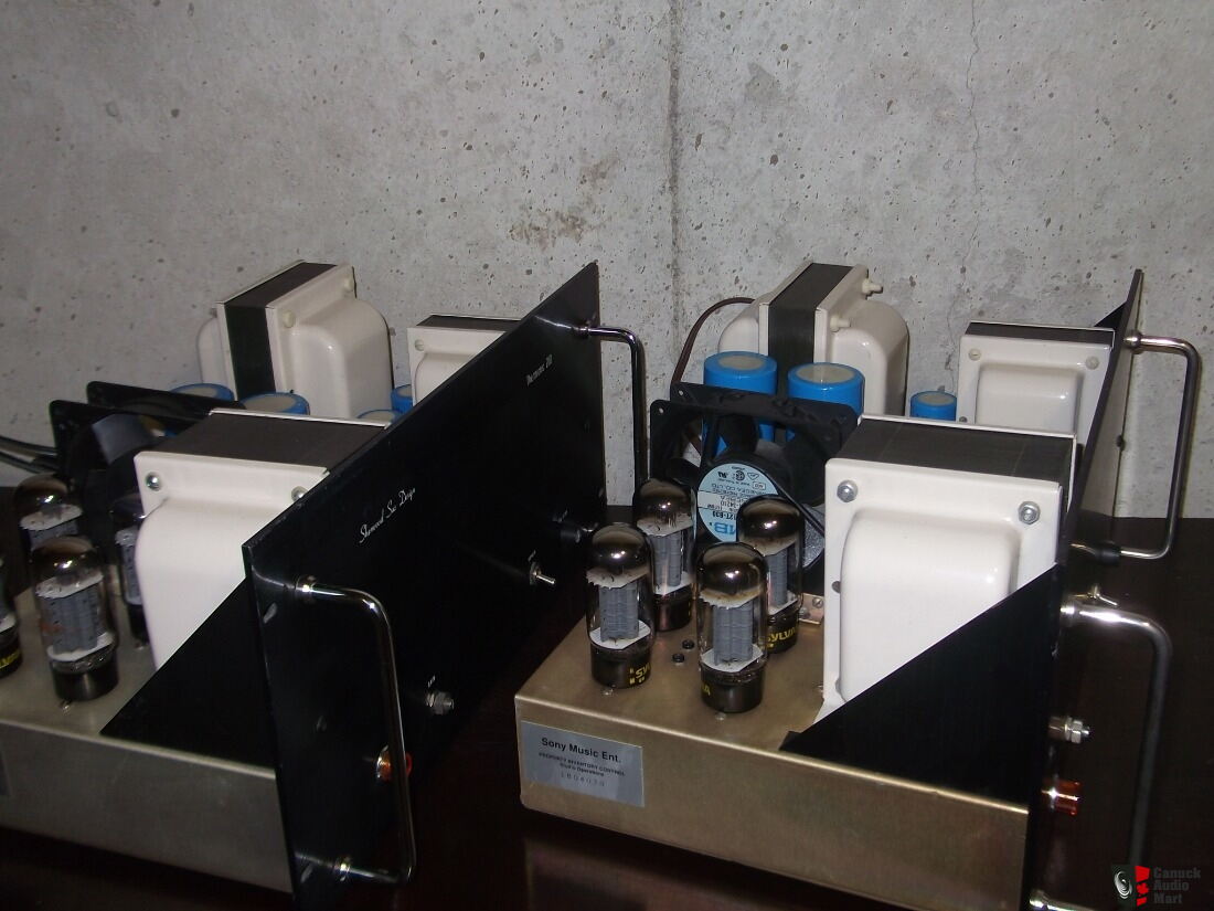 TwoMonoblocks: Thermionic 200 Power Tube Amplifier Sherwood Sax design ...