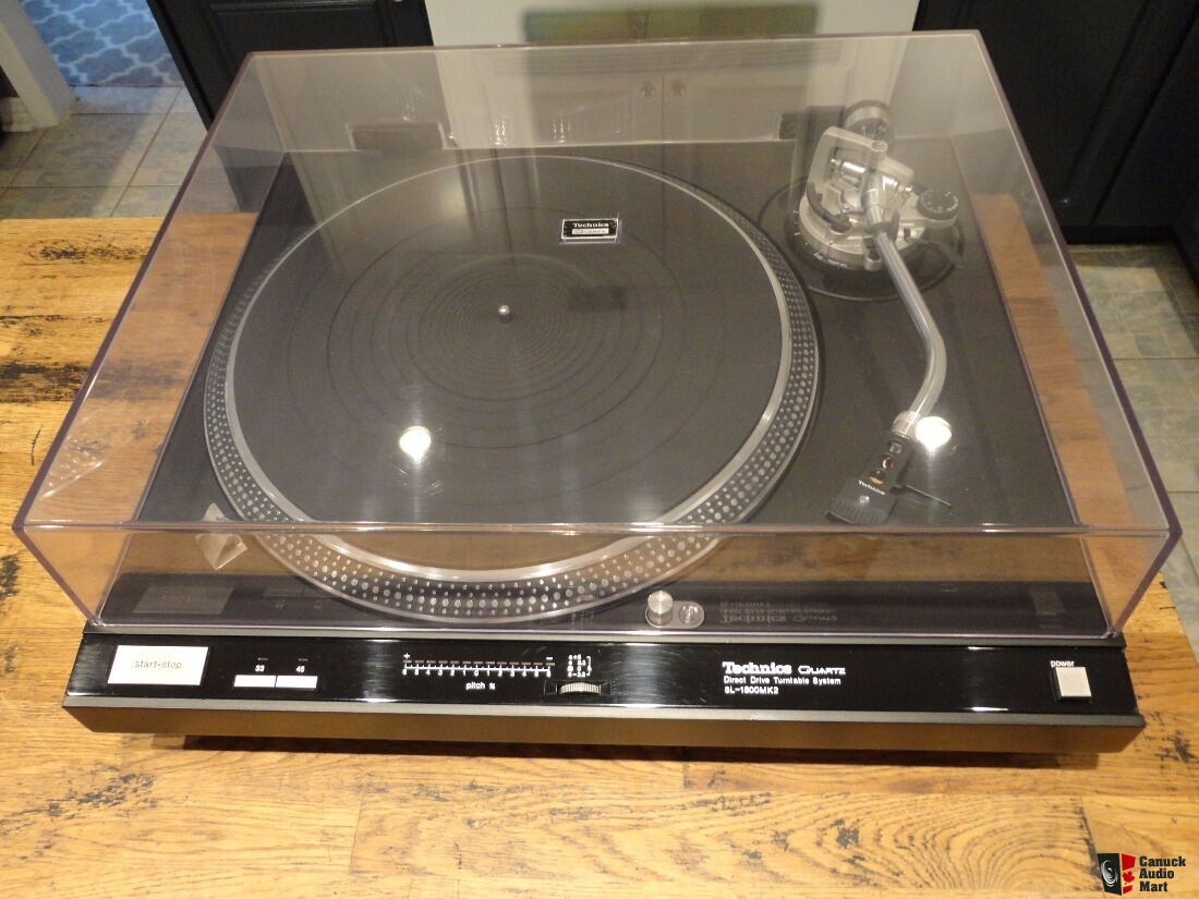 Technics SL-1800 MK2 PERFECT Condition same mechanics like a sl-1200 ...