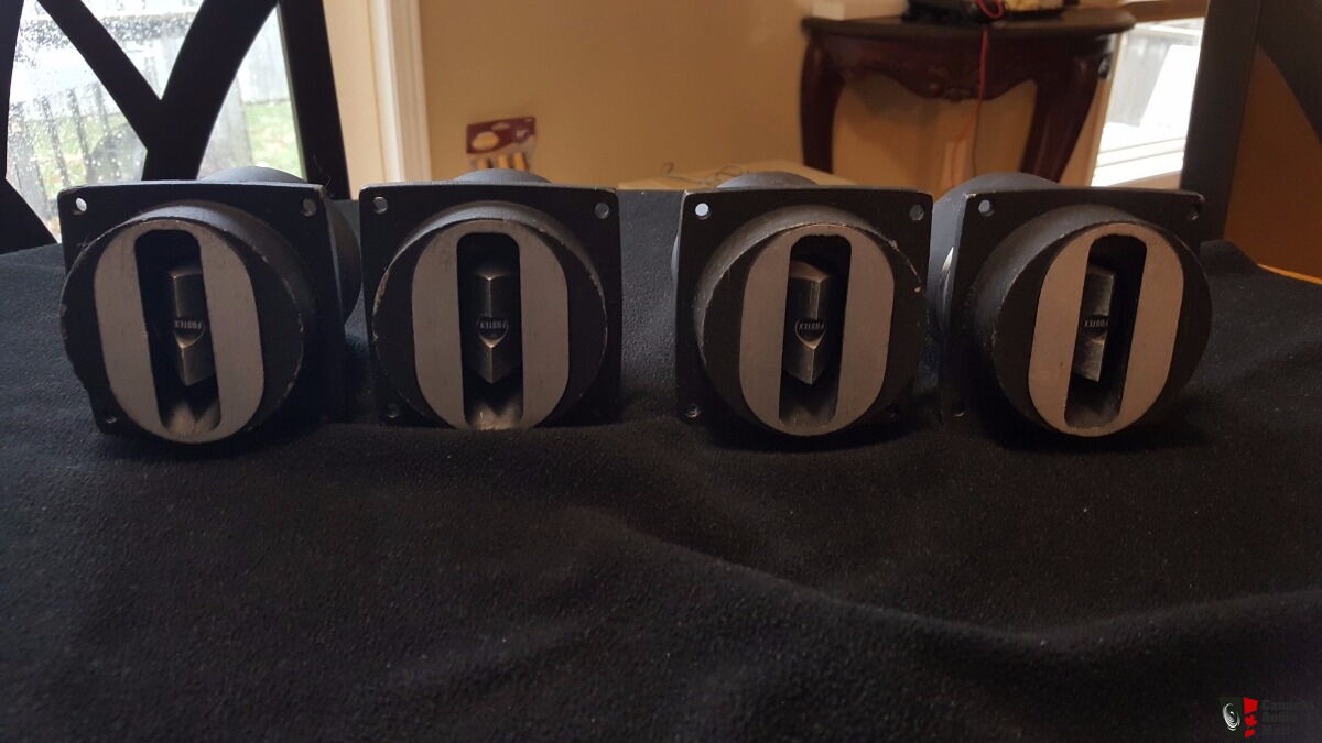 4 Fostex Bullet Super Tweeters (similar to JBL 077) - Model T845 Photo ...